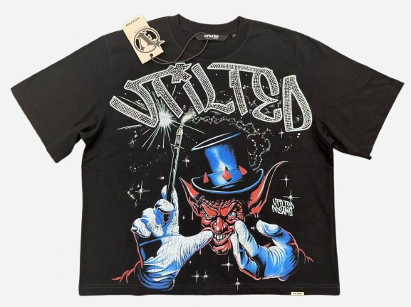 "MAGIC" Jet Black Tee – VTILTED